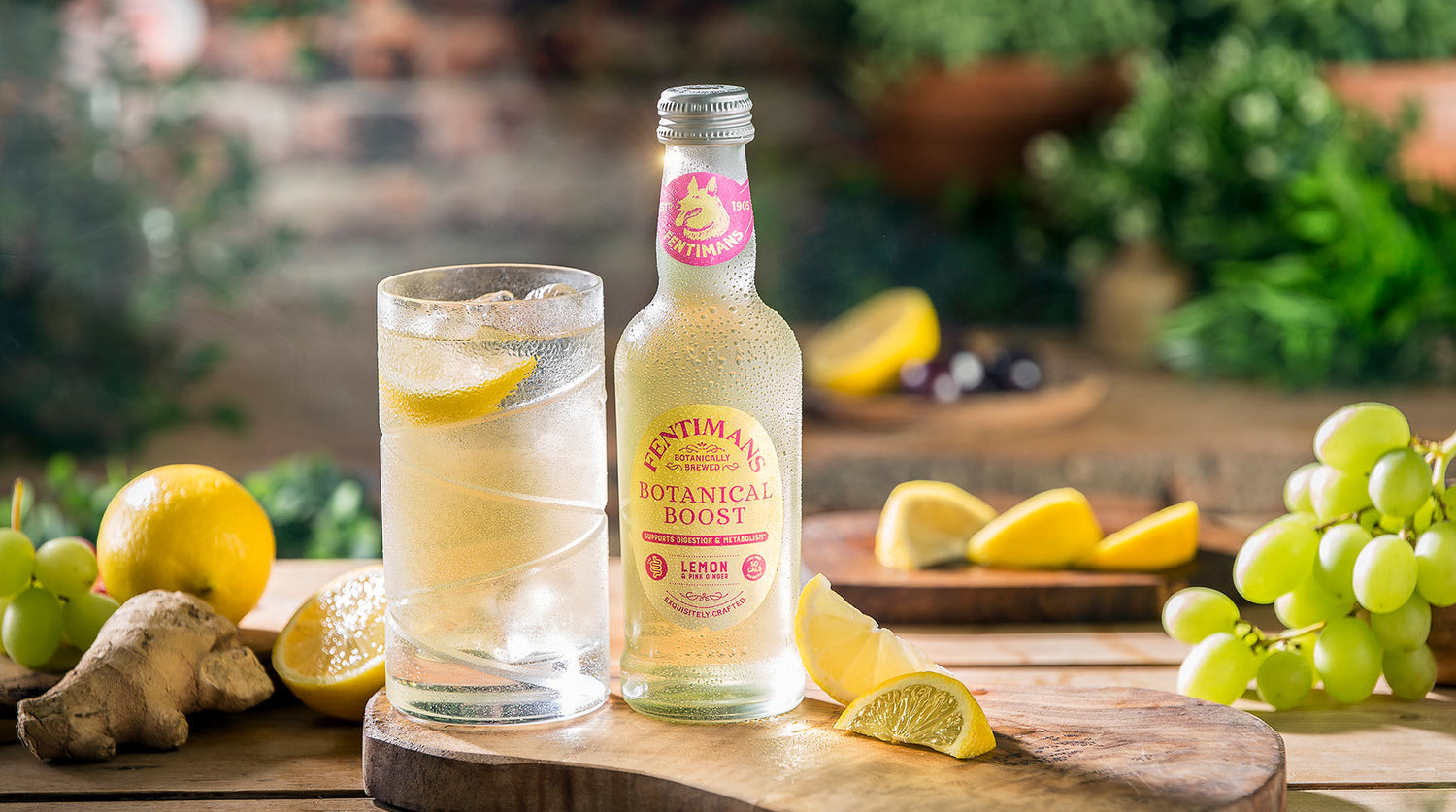 Botanical Boost Lemon & Pink Ginger – Fentimans